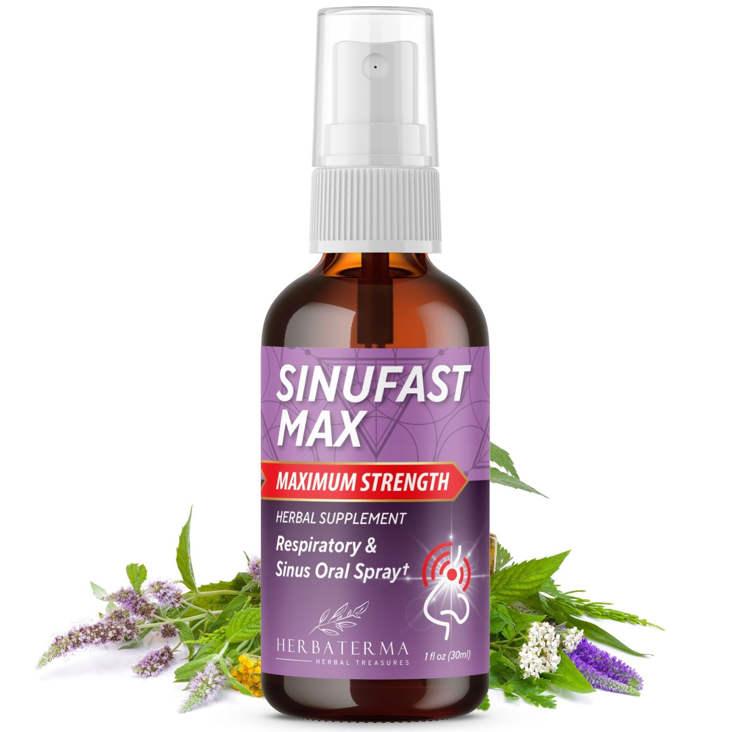 Sinufast Max Sinus and Respiratory Oral Spray – HerbaTerma